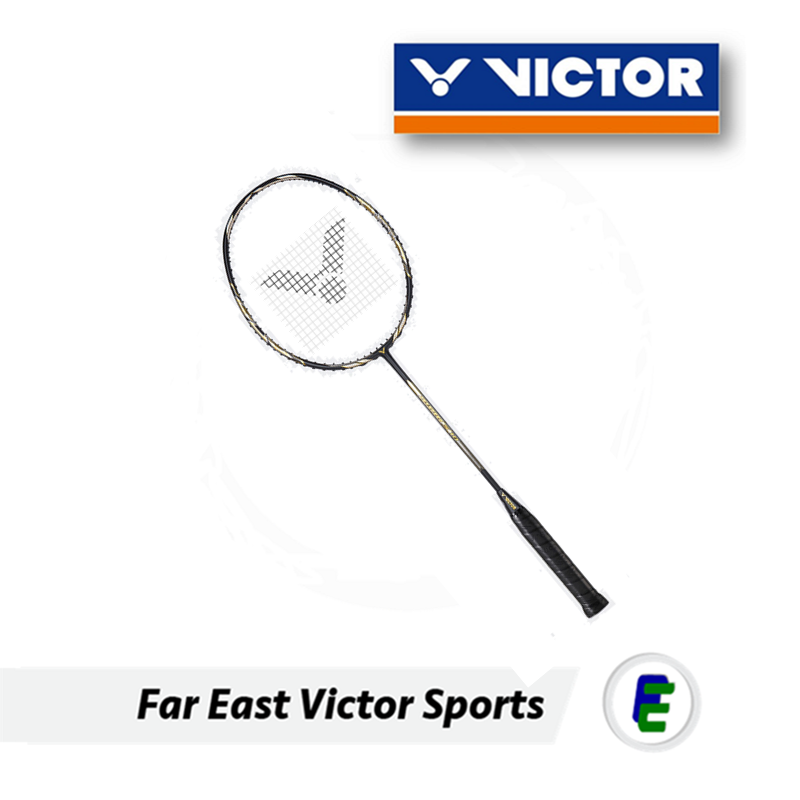 Victor Jetspeed 10 (New) Badminton Racket JS-10 (Black/Gold) - Victor ...
